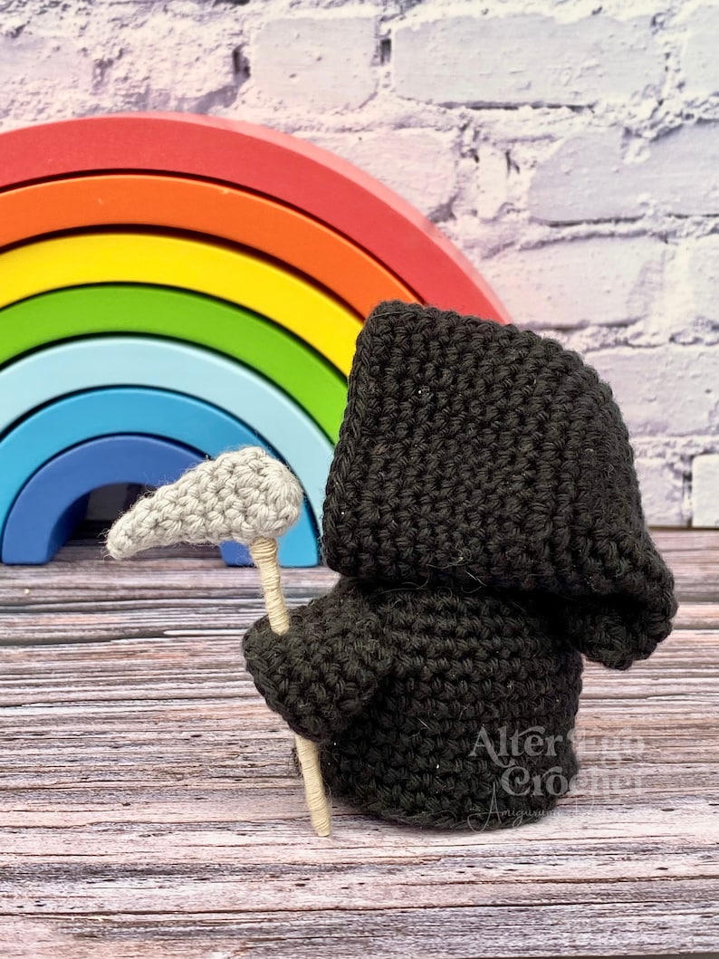 Amigurumi Grim Reaper Crochet Pattern Death Halloween - Etsy