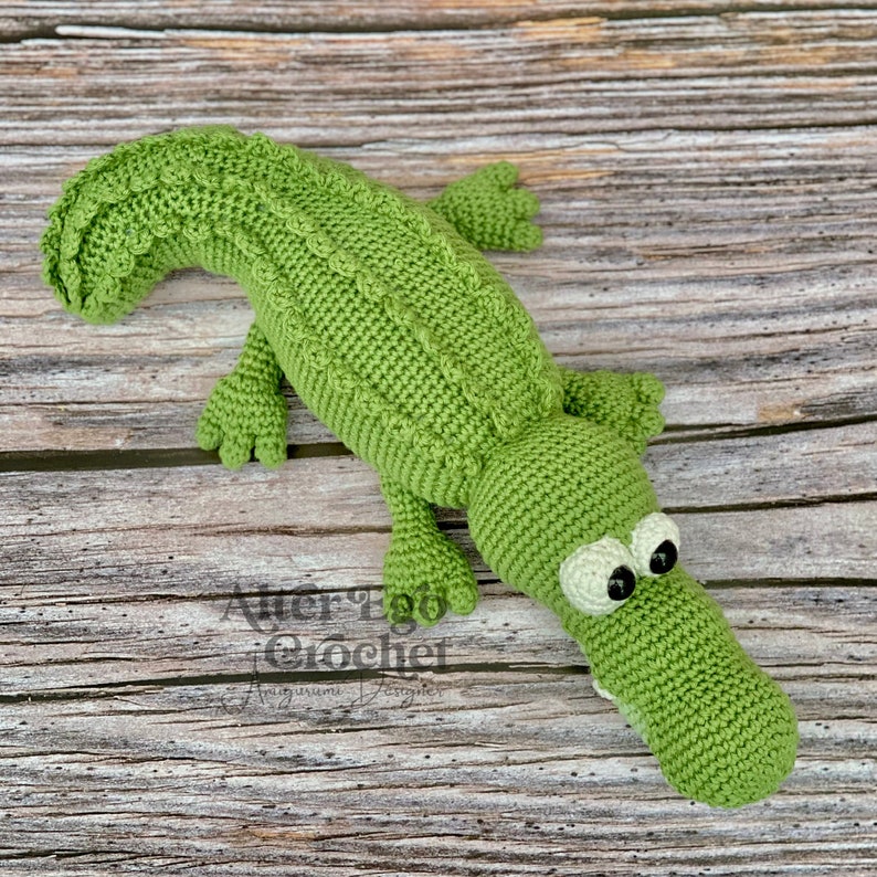 Crocodile Amigurumi Crochet Pattern Alligator Croc Gator - Etsy