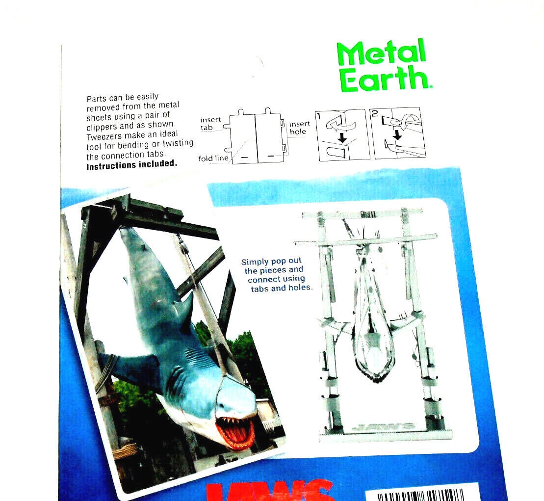 Universal Studios Exclusive 3D Model Kit JAWS Metal Earth - Etsy