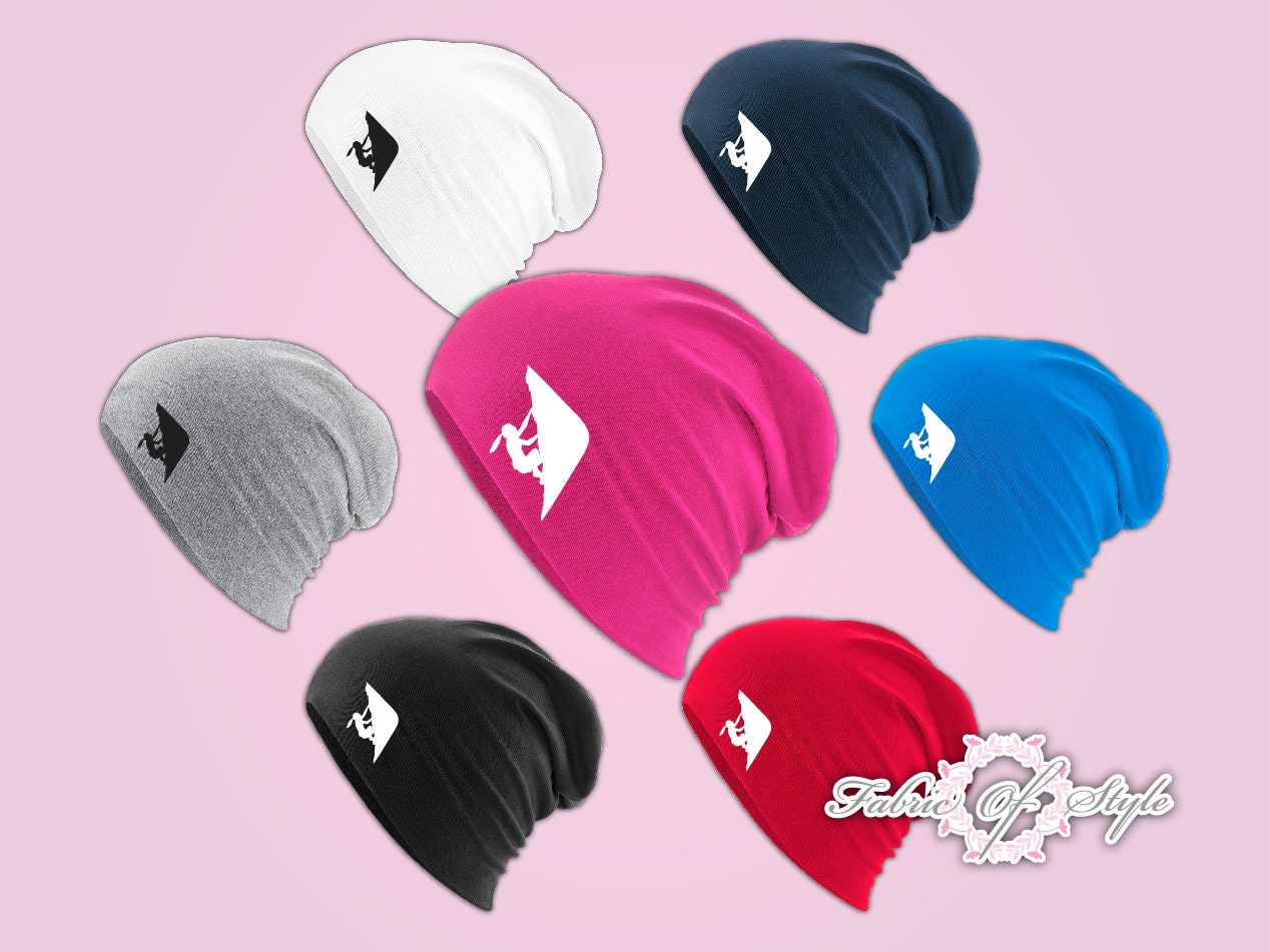 Women's Rock Climbing Climber Mountain Sport Beanie Hat Sports Soft ...