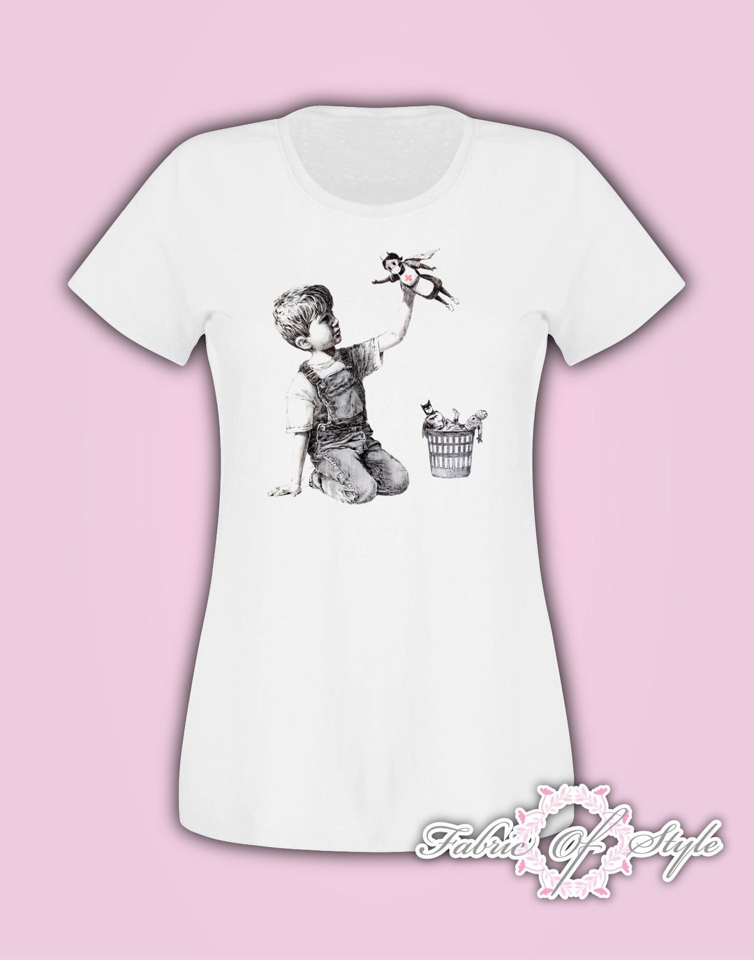 Banksy Superhero Social Distance Quarantine Nurse Lockdown T-shirt ...