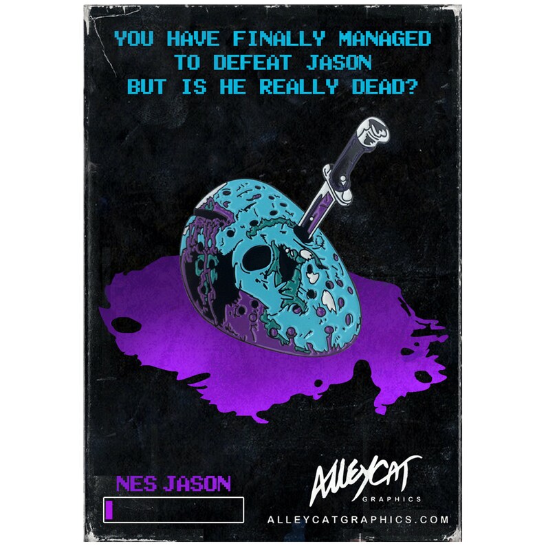 NES Jason Final Chapter Enamel Pin - Etsy