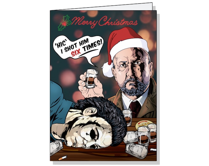 Shining Horror Funny Christmas Card - Etsy
