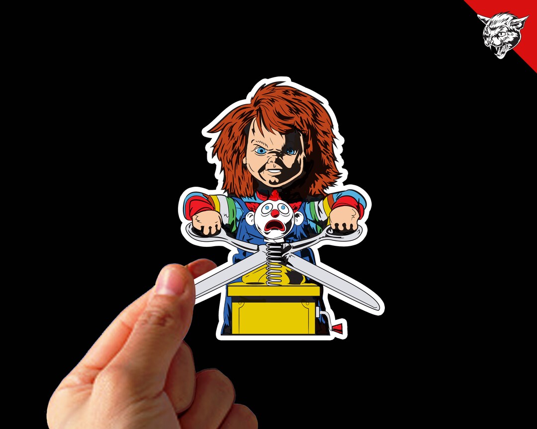 Chucky Child's Play 2 Vinyl Sticker Decal - Etsy