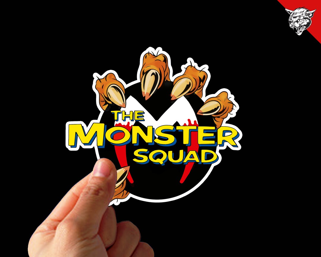 Monster Squad - Logo Vinyl Sticker Decal - Etsy