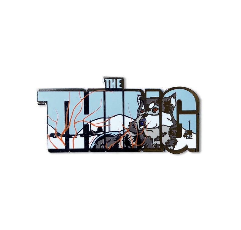 The Thing Husky Horror Enamel Pin - Etsy