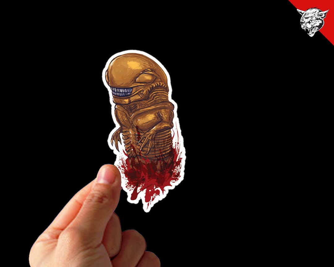 Chestburster Alien 1979 Vinyl Sticker Decal - Etsy