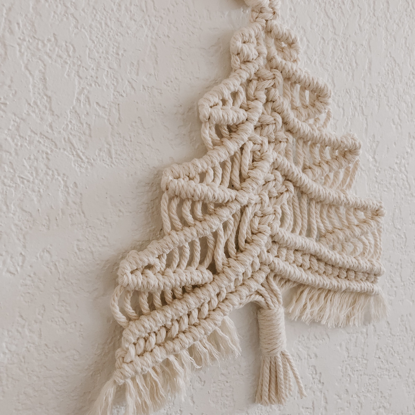 Macrame Christmas Tree Wall Hanging Boho Christmas Decor - Etsy