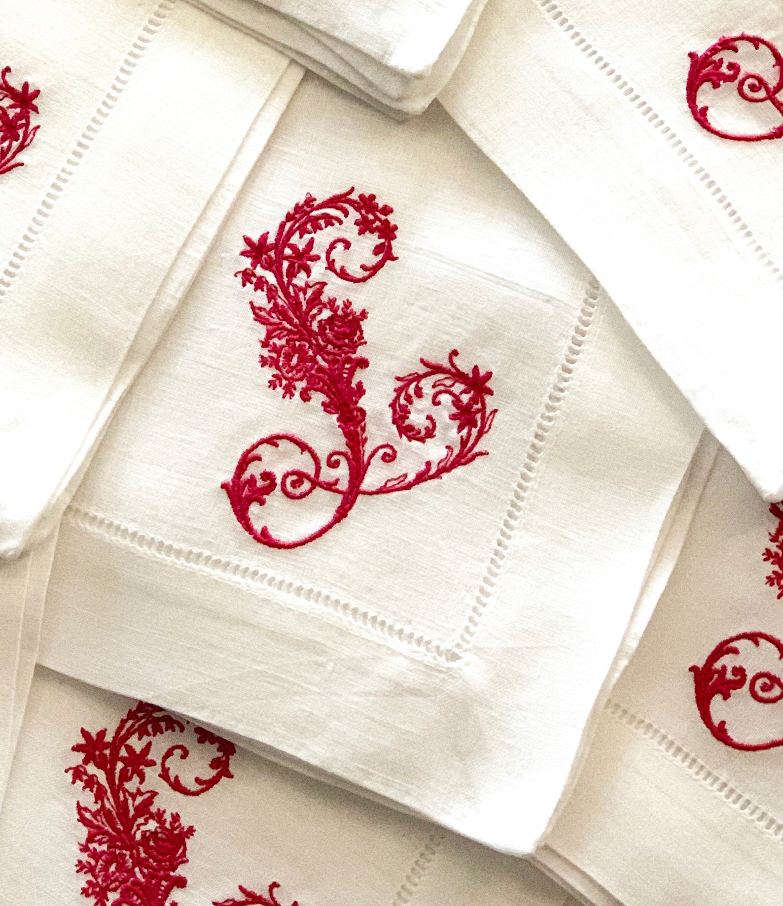 Custom Napkins Custom Napkin Weddings Custom Embroidered | Etsy