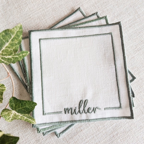 Cocktail Napkins - Etsy