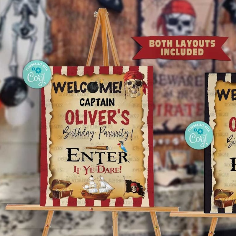 Pirate Birthday Decor - Etsy