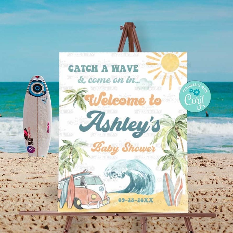 Surf Baby Shower - Etsy