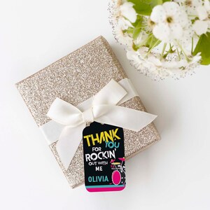 Rock Star Party Favor Tags-instant Download Self-editing Printable Rock ...