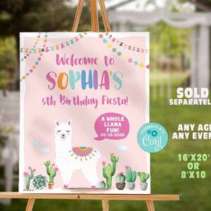 Llama Birthday Time Capsule Set-self Edit W Corjl-llama Fun Letter ...