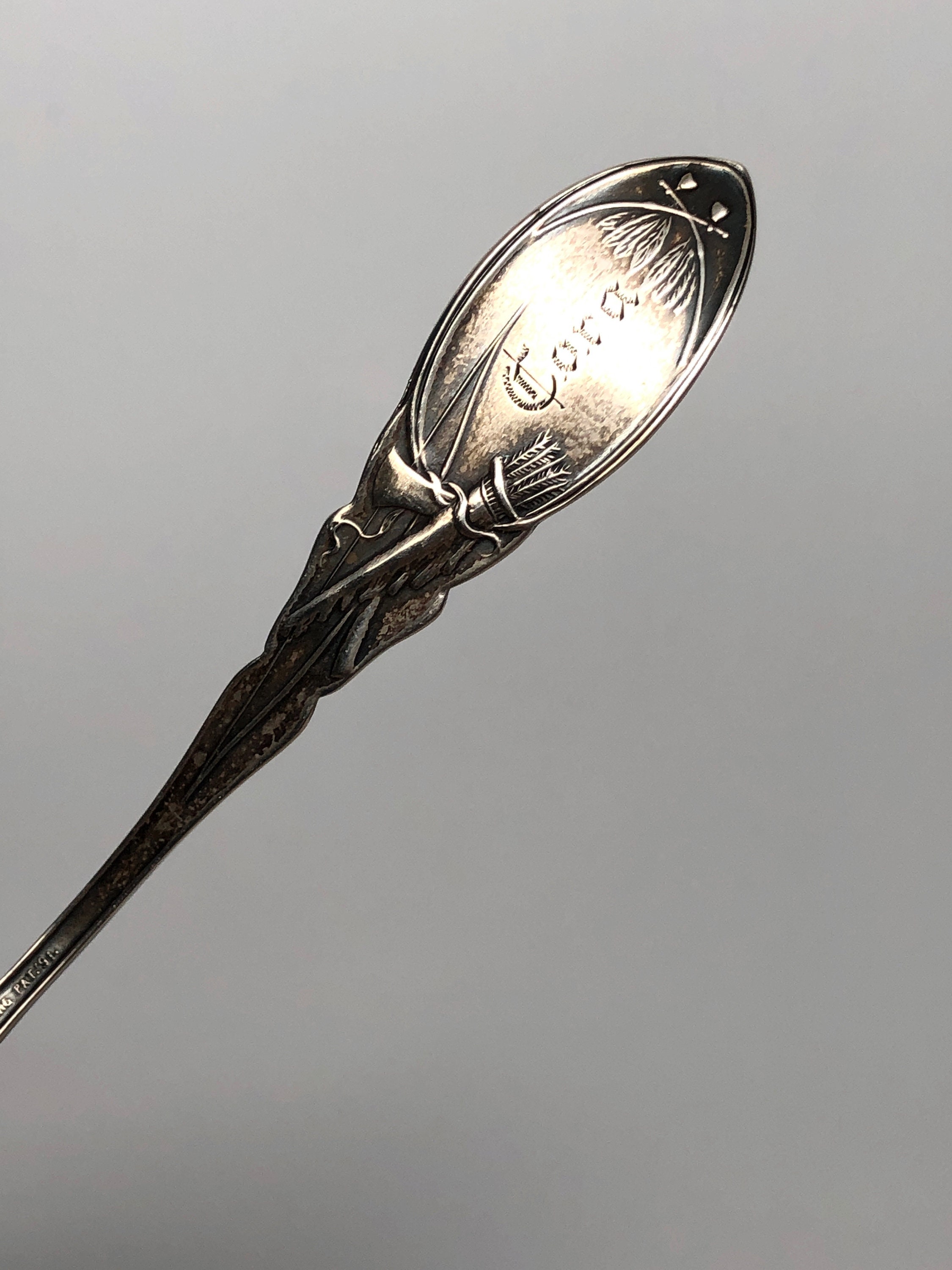 Indian Head Souvenir Tea Spoon Petosky Sterling Silver 5 | Etsy