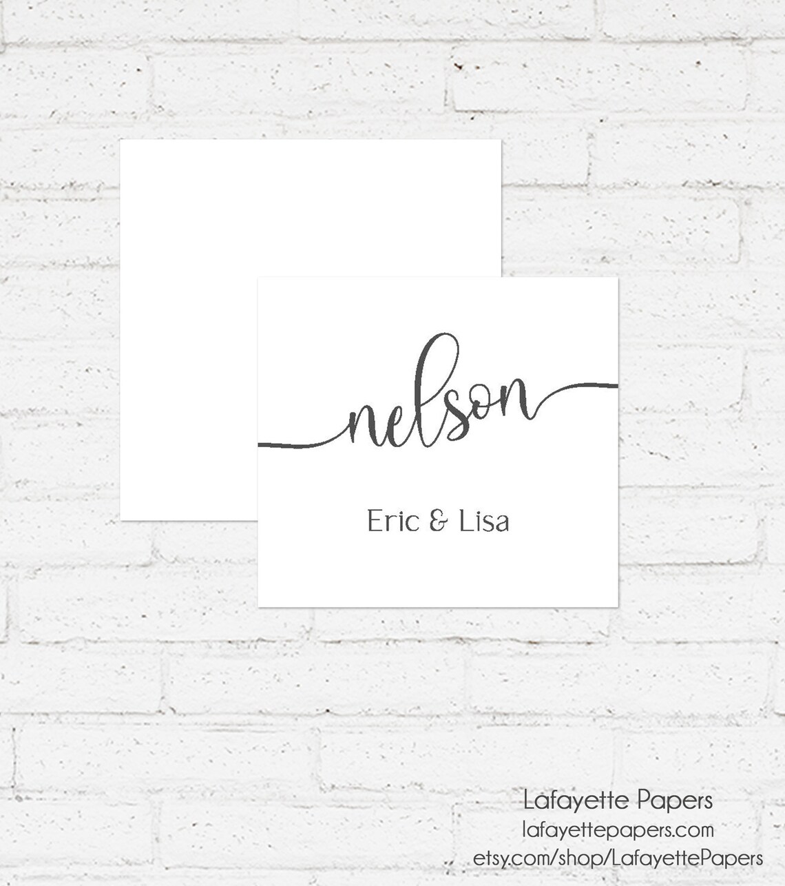 Gift Enclosure Cards, 2.75 X 2.75 Folded Note Card, Enclosure Cards for ...