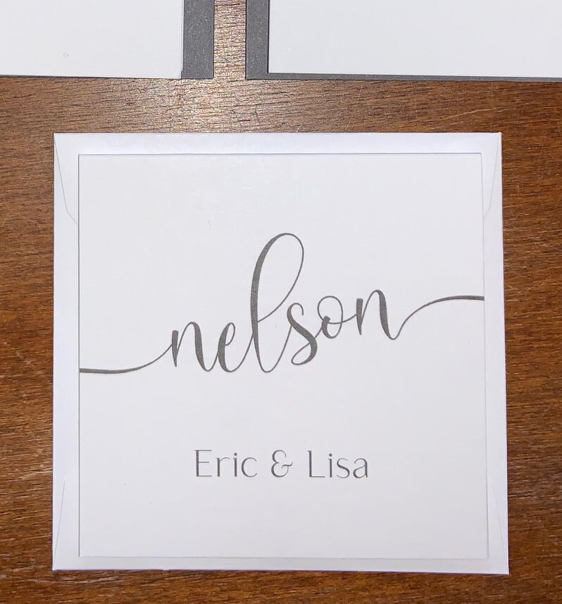 Gift Enclosure Cards, 2.75 X 2.75 Folded Note Card, Enclosure Cards for ...