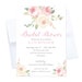 Blush Roses Recipe Card Template, Editable, Templett, Print at Home ...