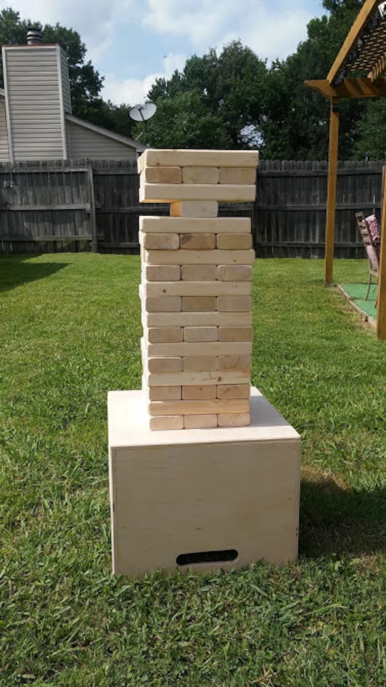 Giant Stacking Tumbling Blocks 2x4's ships in 1-3 Business Days - Etsy UK