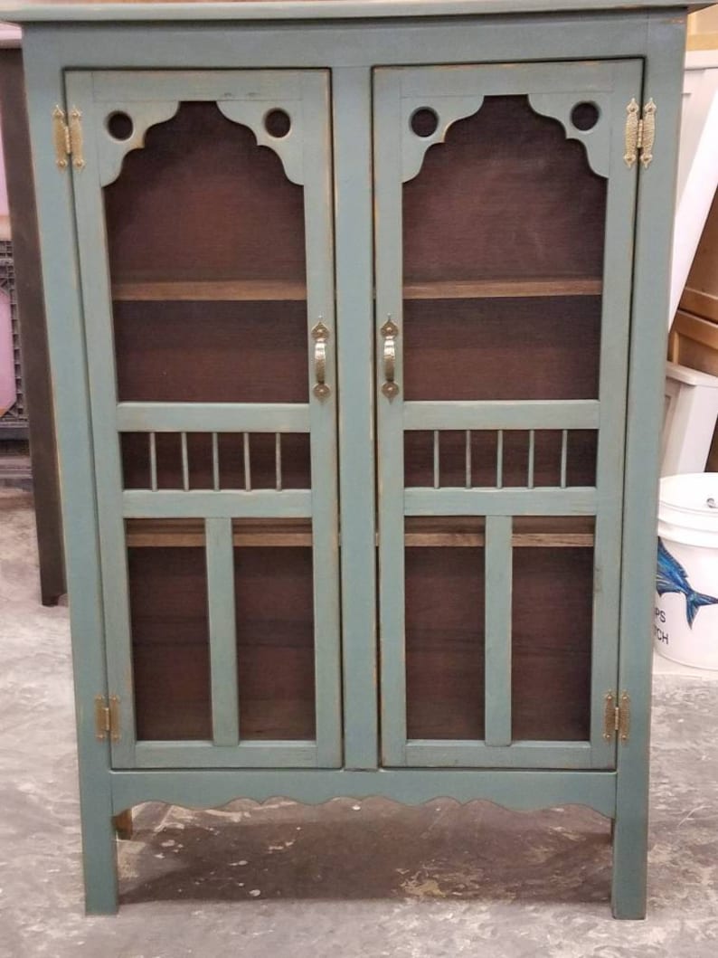 Screen Double Old Fashion Pie Safe / Jelly Cabinet - Etsy