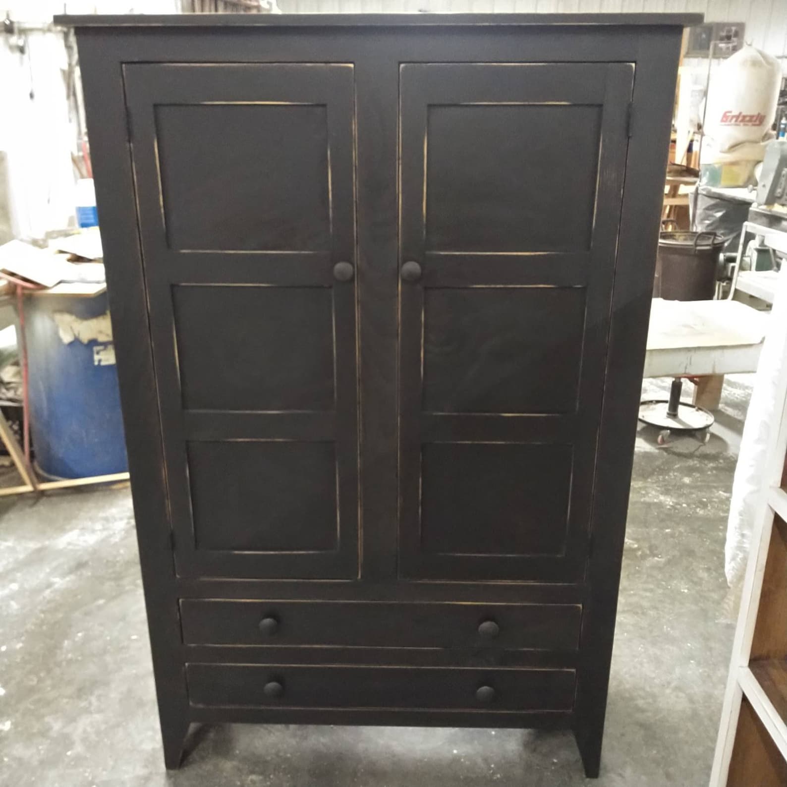 Primitive Farmhouse Pie Safe Two Drawers / 72 Tall / - Etsy