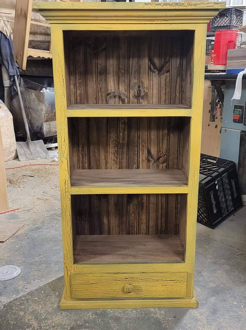 Primitive Bookcase / Jelly Cupboard - Etsy