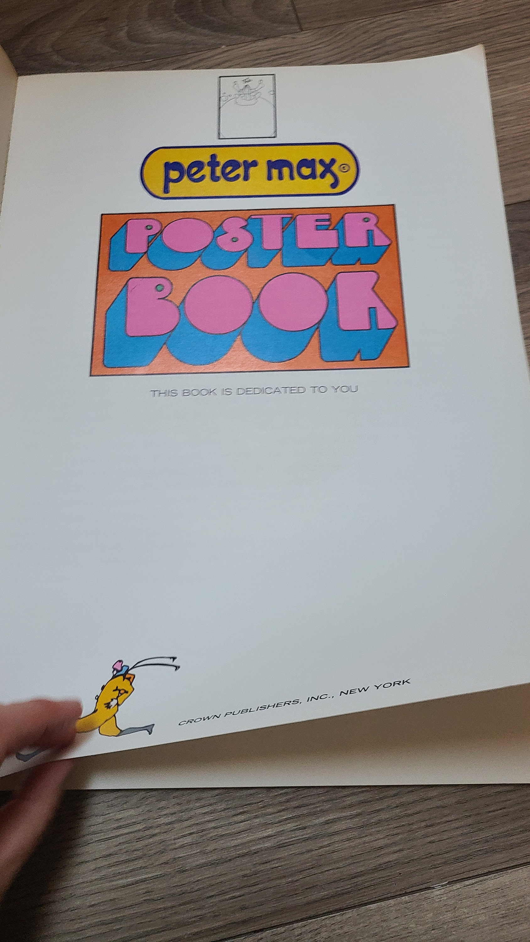 Peter Max Poster Book - Etsy