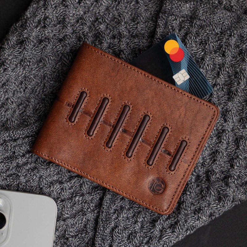 Leather Rugby Wallet - Etsy
