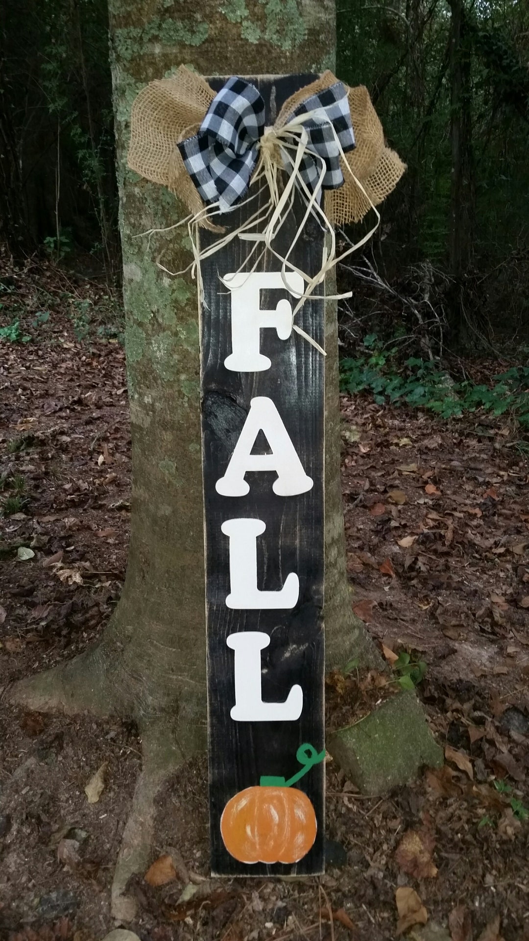 FALL Porch Leaner FALL Sign Hand Painted Porch Sign - Etsy