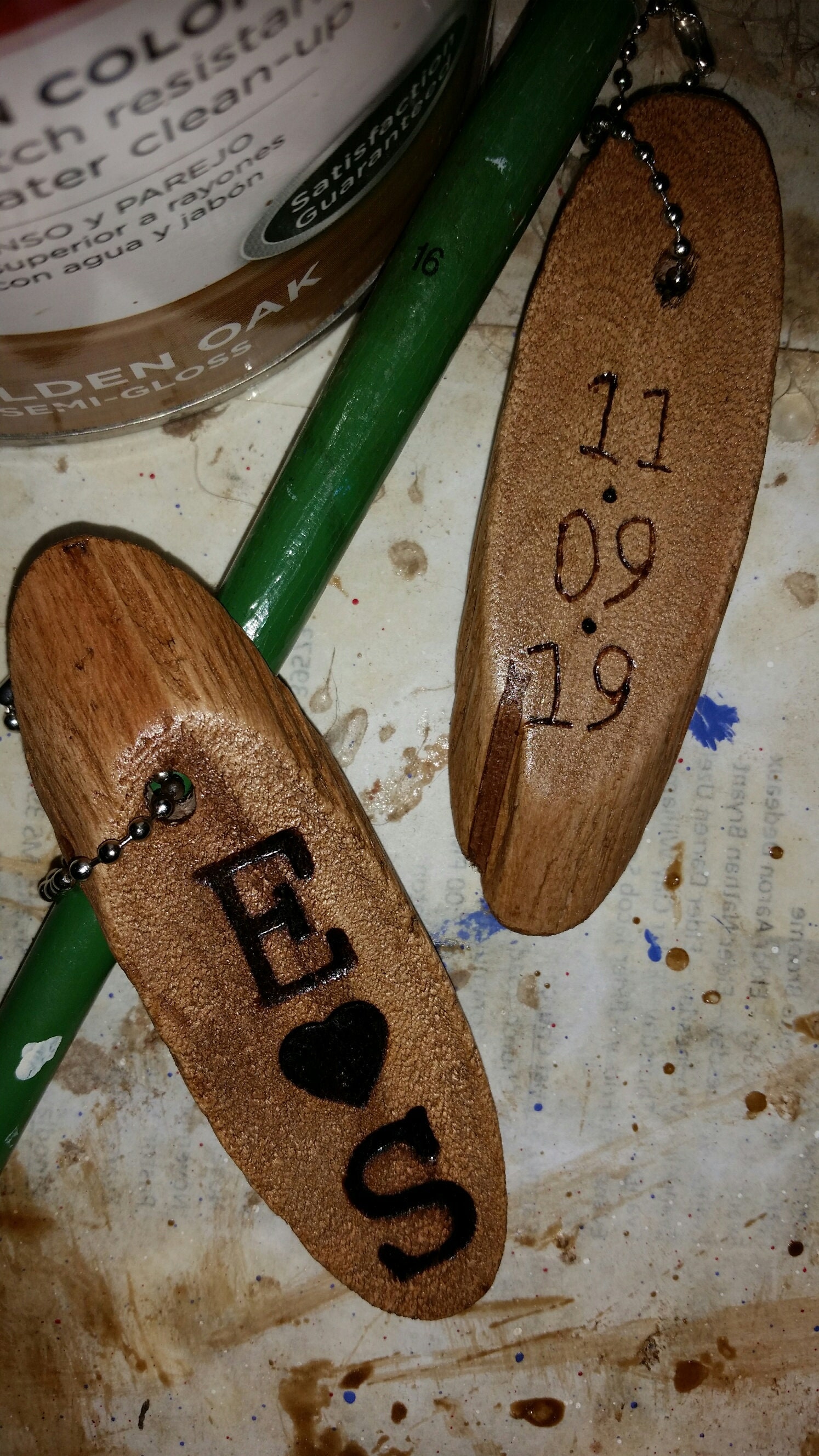 Driftwood Keychains 4 Inch Hand Engraved Wedding - Etsy