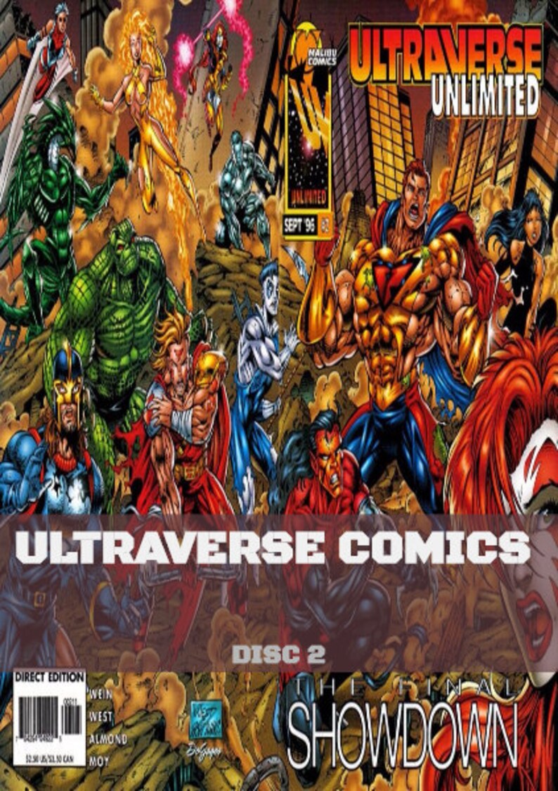 Full run of the Ultraverse comics. All digital in .CBR .CBZ | Etsy