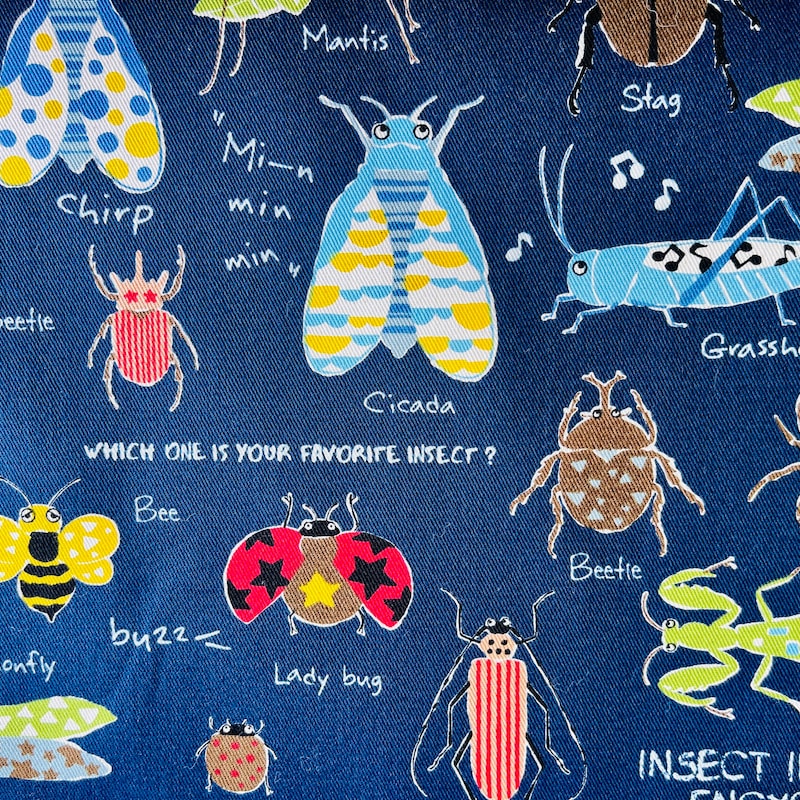 Insect Fabric - Etsy