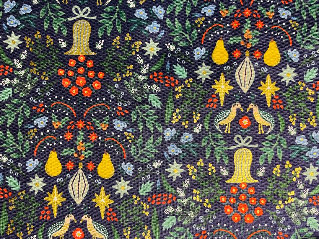 Holiday Classics - Partridge -rifle Paper Co - Cotton + Steel ...