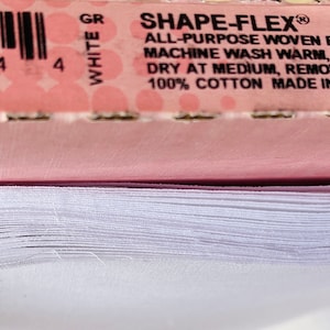 Pellon SF 101 Shape- Flex Woven Interfacing - Etsy