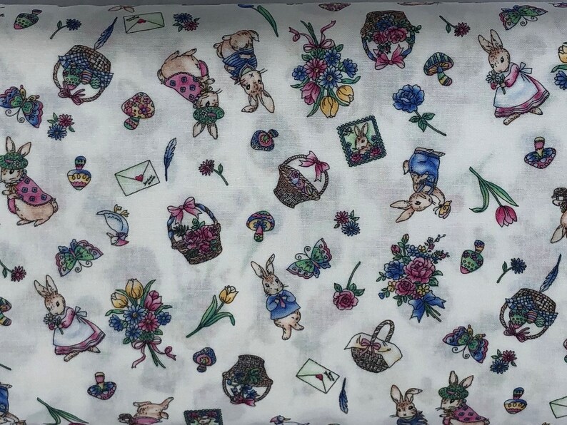 Peter Rabbit Peter Rabbit Fabric Japanese Fabric - Etsy