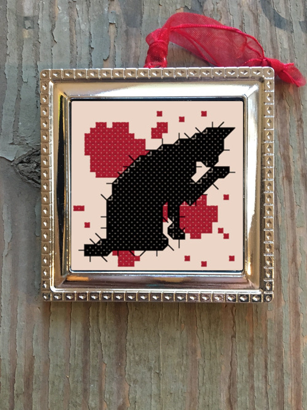 PDF PATTERN OFMD Frenchie's Cat Flag - Etsy Hong Kong