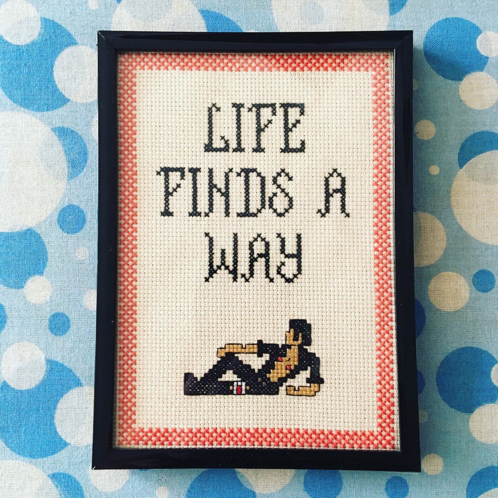 PDF PATTERN - Life Finds A Way Jurassic Park - Etsy