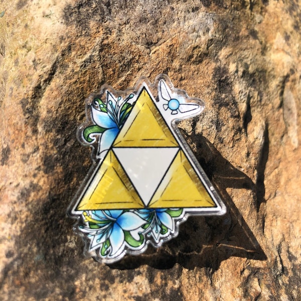 Triforce Pin - Etsy