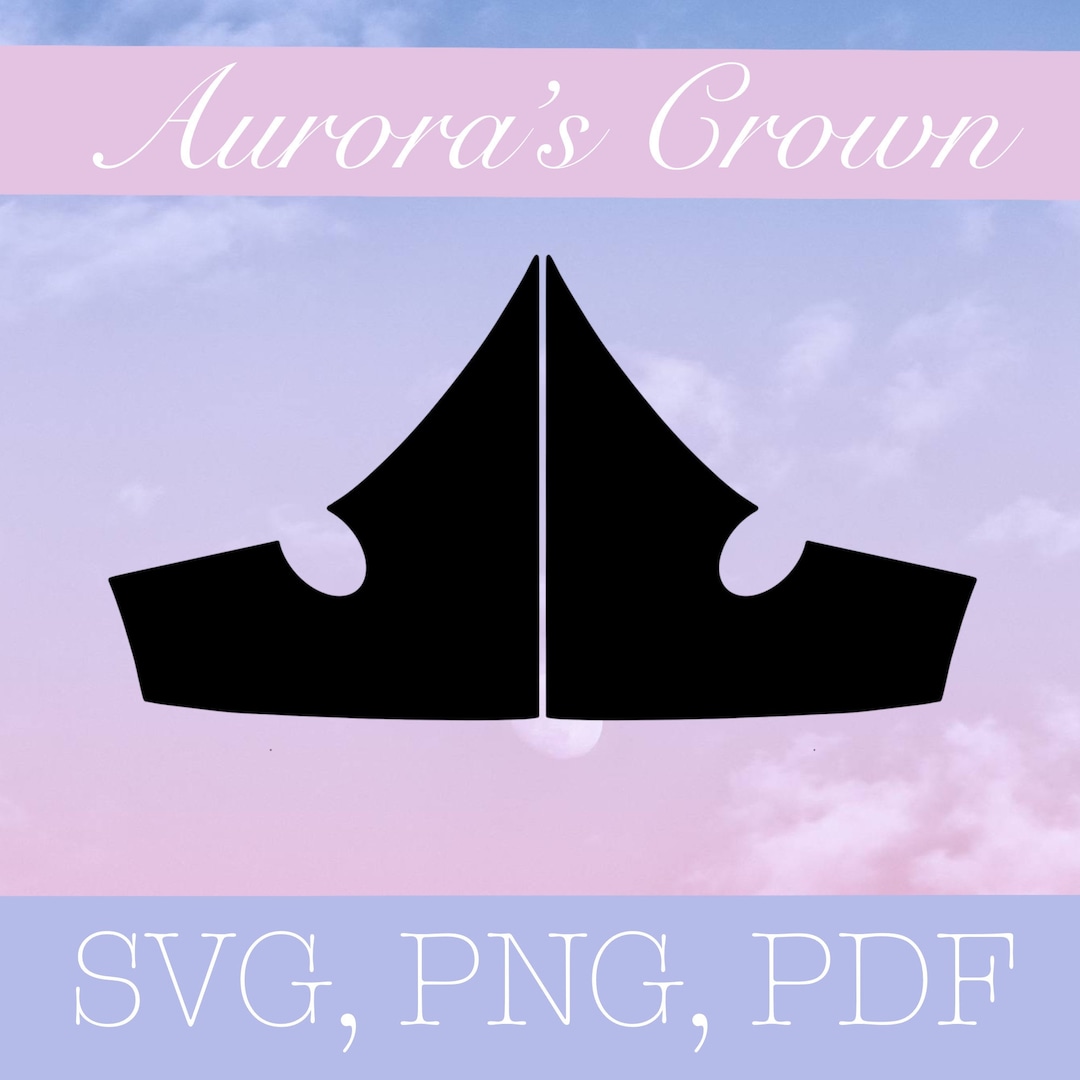 Aurora’s Crown SVG - Sleeping Beauty Cut File - Etsy Canada