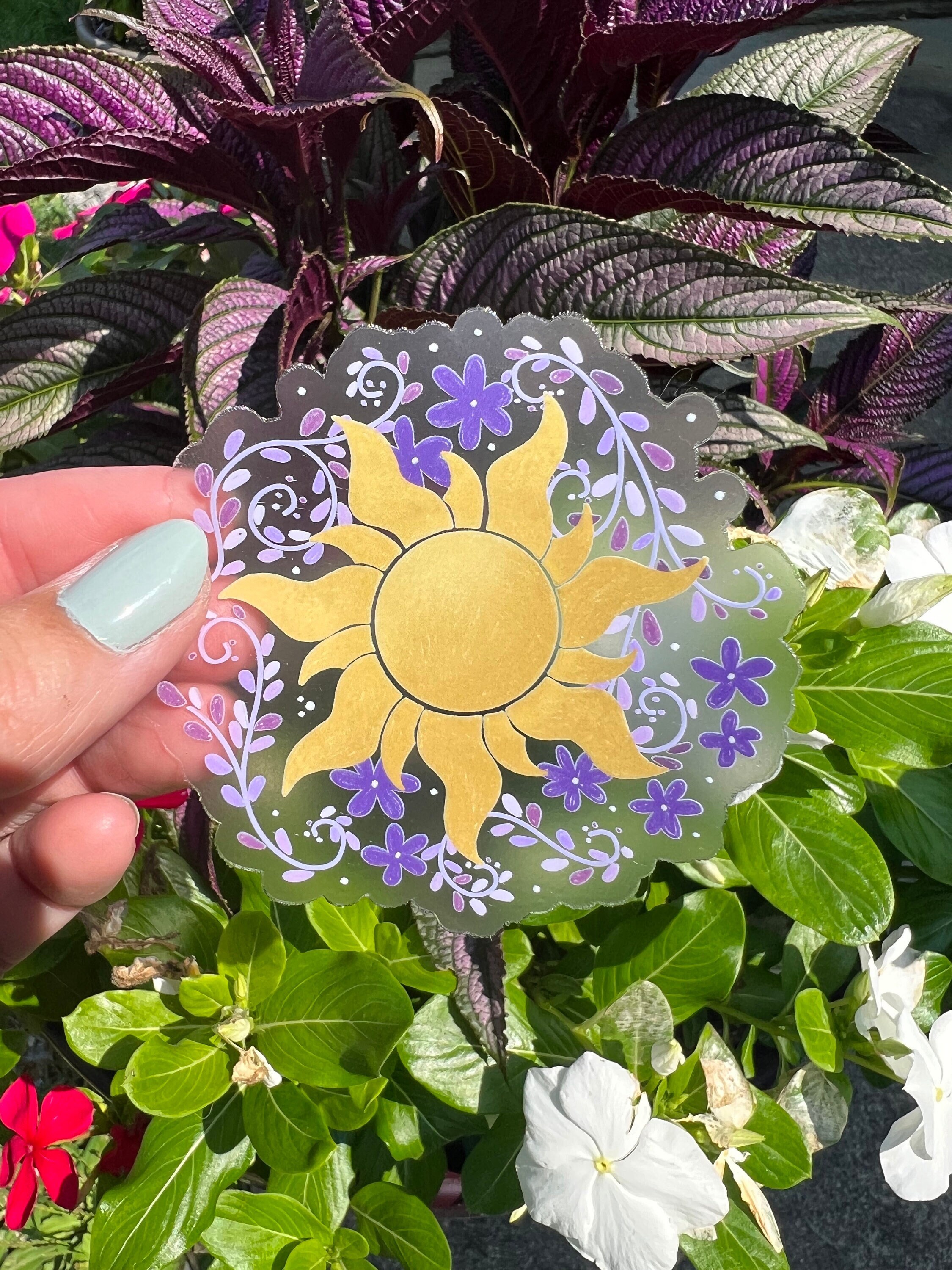 Disney Tangled Symbol Flower