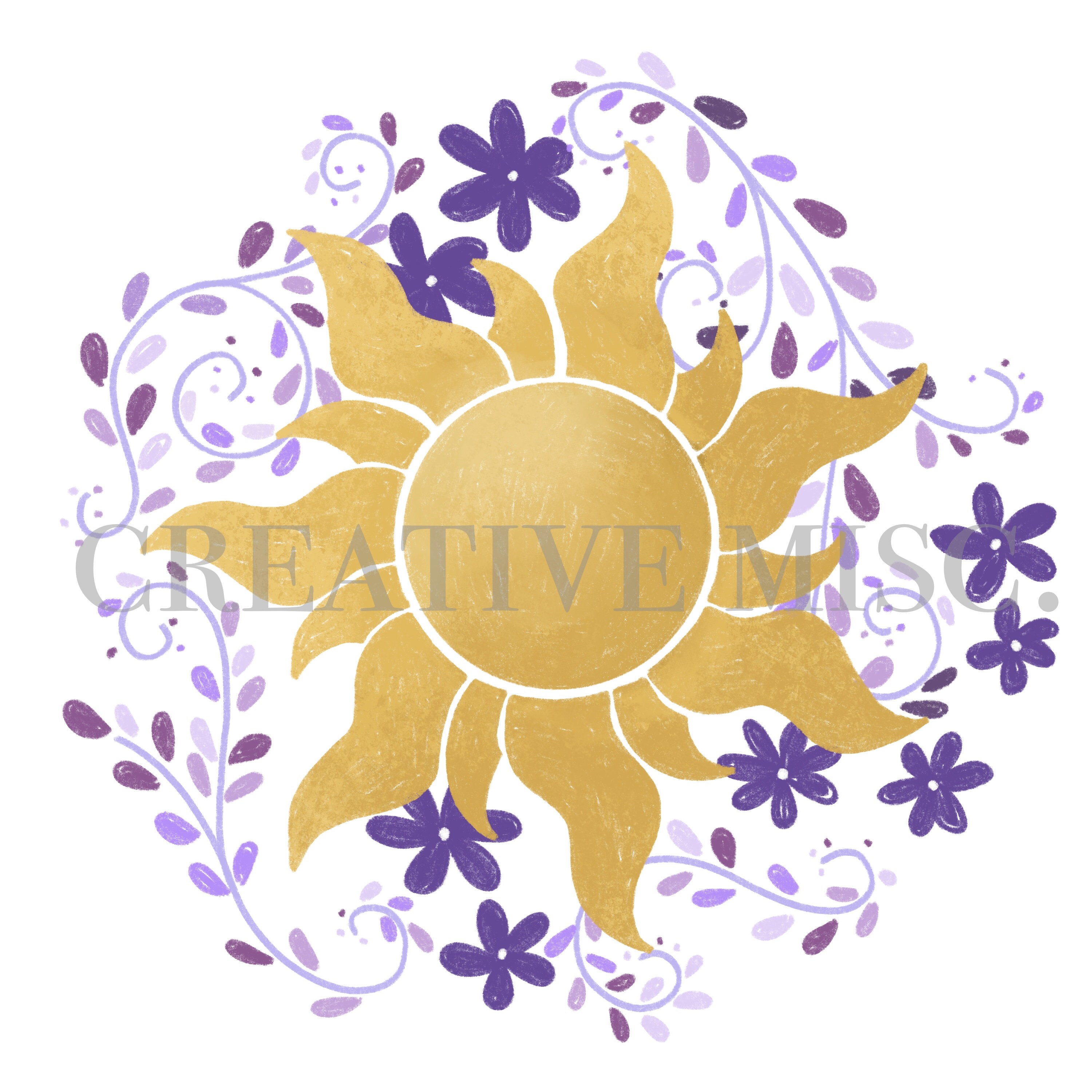 Lost Princess Sticker Tangled Inspired Sticker Rapunzel | Etsy