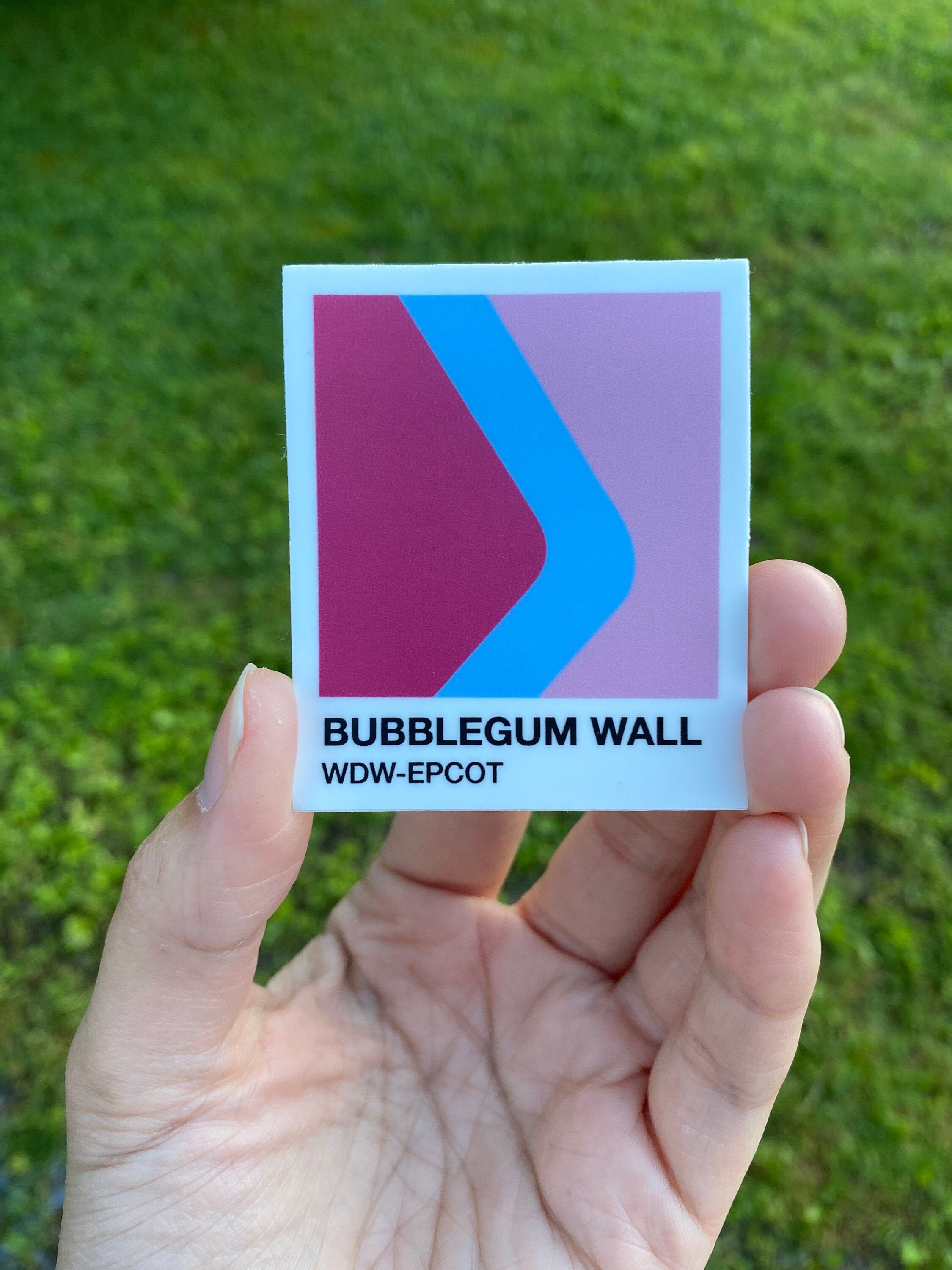 Bubblegum Wall Sticker Disney Sticker | Etsy