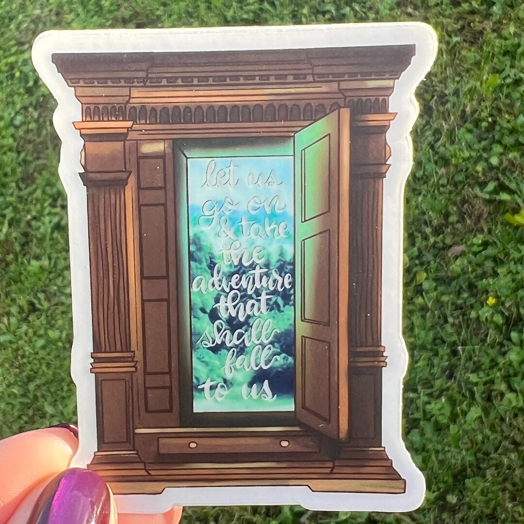 Narnia Wardrobe Sticker - Narnia Quote Sticker - Etsy