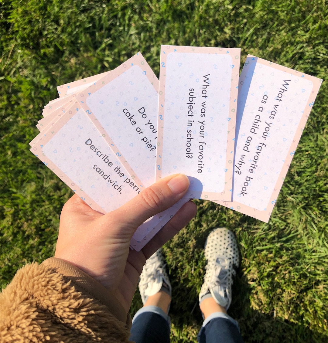 PRINTABLE: Modern Design Conversation Starter Cards (DIGITAL DOWNLOAD ...