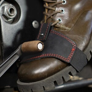 Motorcycle Shifter Boot Protector Leather Boot Protector - Etsy