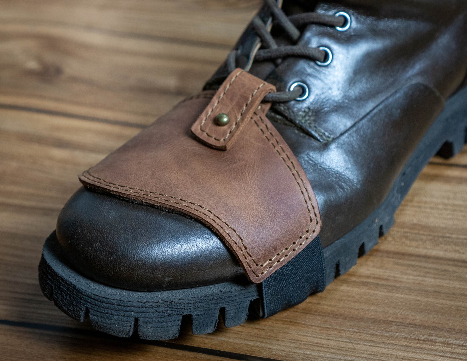 Motorcycle Shifter Boot Protector, Leather Boot Protector, Shifter ...