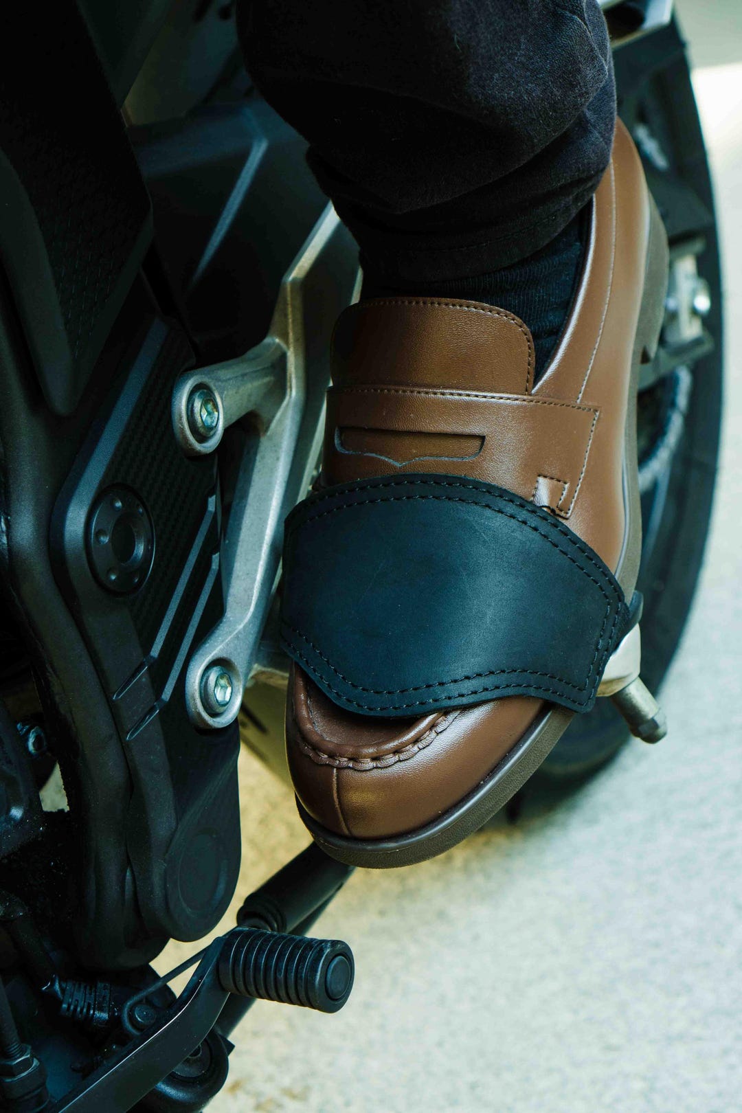 Motorcycle Shifter Boot Protector | Premium Personalized Leather Boot ...