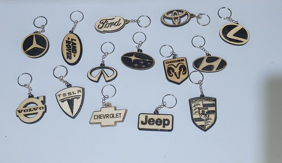 Car Logo Keychain - Etsy