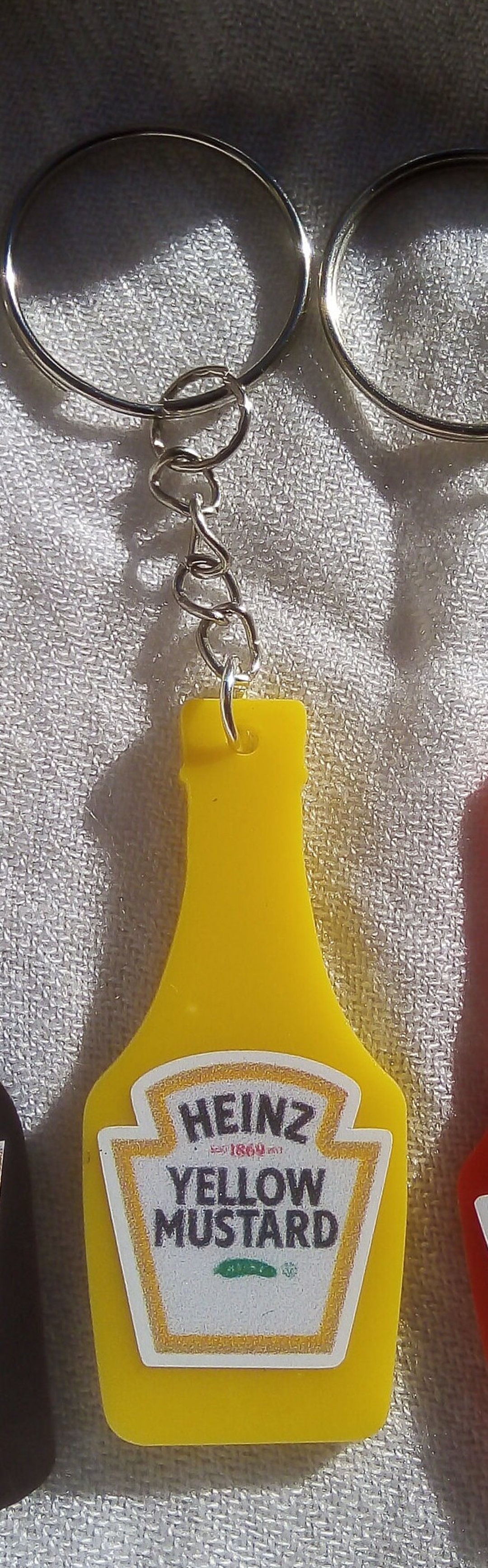 Heinz Mustard Lover Keychain Keyring - Etsy