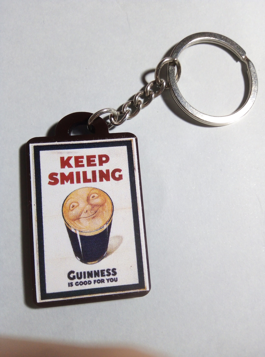 Guinness Beer Irish Vintage Poster Smiley Pint N Father Ted Lovely ...